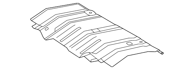 2019-2024 Toyota Exhaust Heat Shield 58327-0R030 | Retail Performance ...