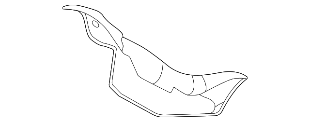 2019-2025 Toyota Exhaust Heat Shield 58151-0R020 | Toyota Parts Center