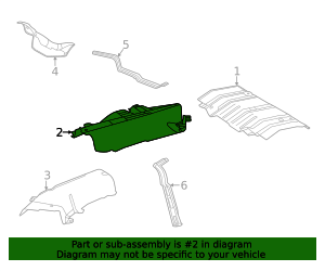 2019-2024 Toyota Exhaust Heat Shield Clip 58152-0R060 | Toyota Parts Center