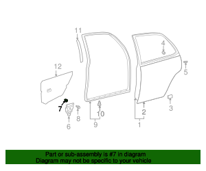 90189-06227 - Bumper Cover Reinforcement Grommet - 2002-2023 Toyota ...