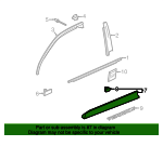 23134747 - OEM GM Lower Molding | GMPartsCenter.net | GM Parts Center