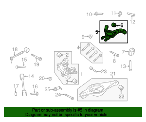 2009-2019 Ford Upper Control Arm db5z5a804d | TascaParts.com