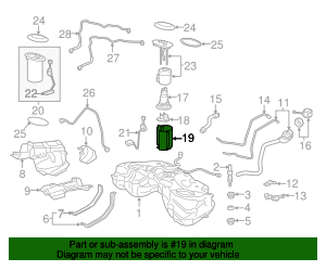2013-2023 Lexus Fuel Pump Housing 77131-30063 | AutoNationParts.com