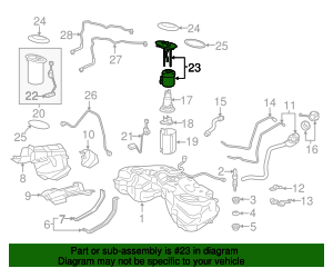 2016-2024 Lexus Fuel Filter 77024-53100 | OEM Parts Online