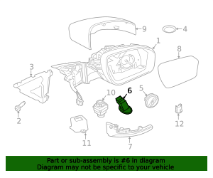 2018-2023 Land Rover Range Rover Velar Puddle Lamp LR093161 | OEM Parts ...