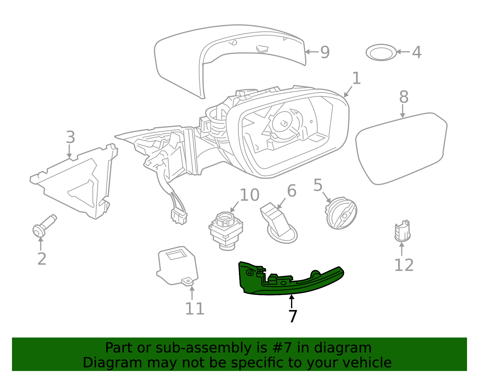 2014-2023 Land Rover Signal Lamp LR048351 | OEM Parts Online