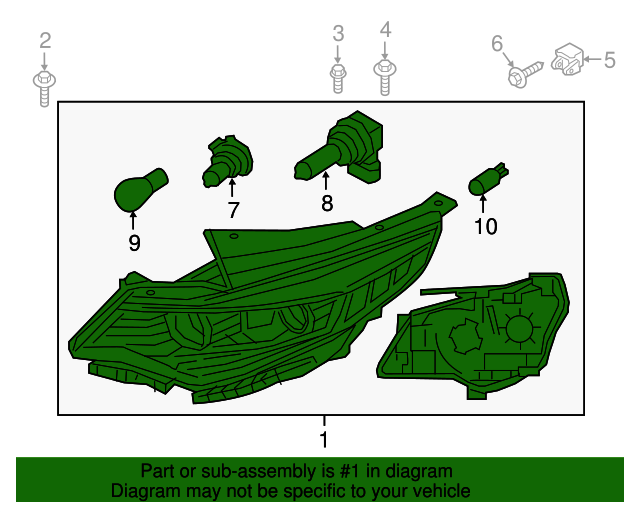 2016-2018 Kia Optima OEM NEW 2016-2018 Kia Optima Lamp Composite ...