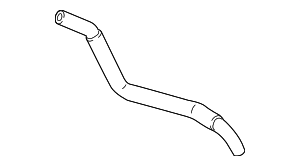 2012-2017 Nissan Engine Coolant Hose 14056-JN01A | TascaParts.com