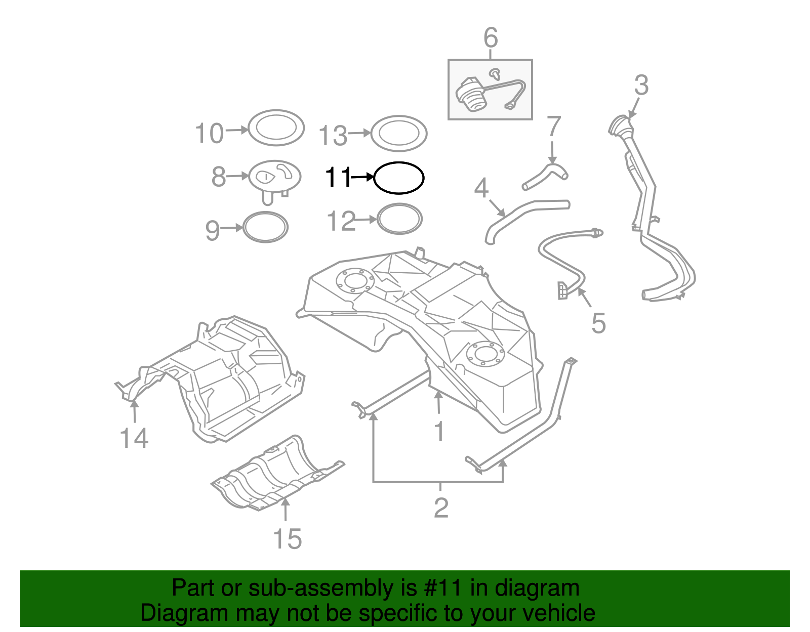 25060-1BA0C - Fuel Gauge Sending Unit 2008-2016 Infiniti | INFINITI ...