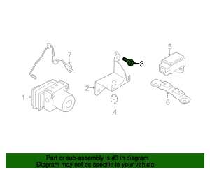 2004-2024 Hyundai Oil Pump Mount Bolt 11251-08206-K | QuirkParts