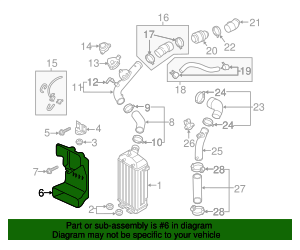 2016-2018 Hyundai Tucson Air Duct 28277-2B740 | OEM Parts Online