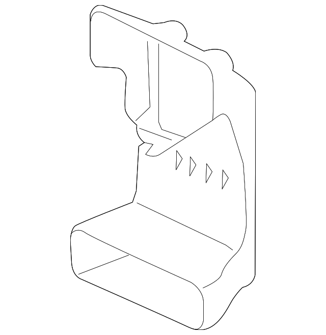 2016-2018 Hyundai Tucson Air Duct 28277-2B740 | OEM Parts Online