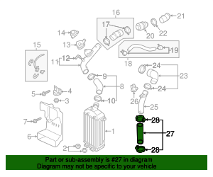 2016-2018 Hyundai Tucson Air Tube 28251-2B740 | OEM Parts Online