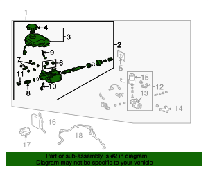 2001-2002 Toyota 4Runner Master Cylinder 47025-35010 | OEM Parts Quick