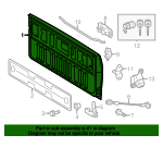 65700-0C090 - Tail Gate 2014-2021 Toyota Tundra | Longo Toyota Parts