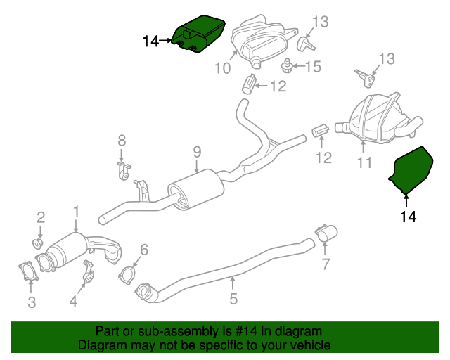 2017-2018 Porsche Macan Exhaust Tail Pipe Tip 95B-253-681 ...