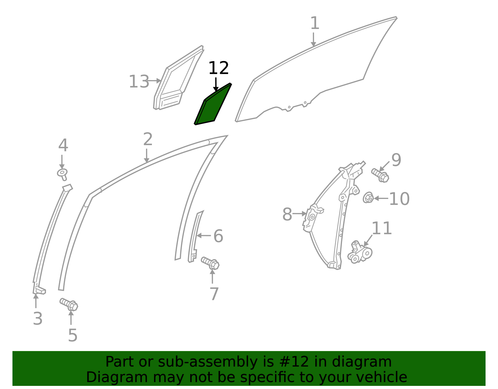 68125-02010 - 2020-2024 Toyota Corolla - Fixed Glass | Sparks Parts