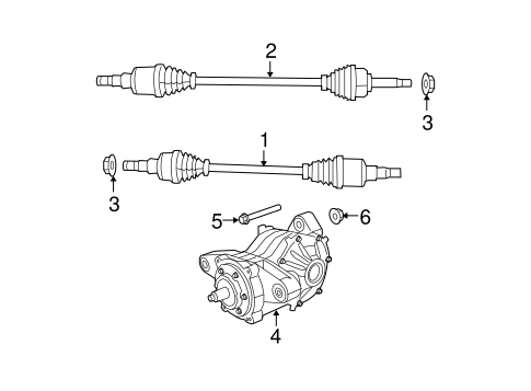 Differential for 2008 Dodge Avenger | Mopar Parts Canada