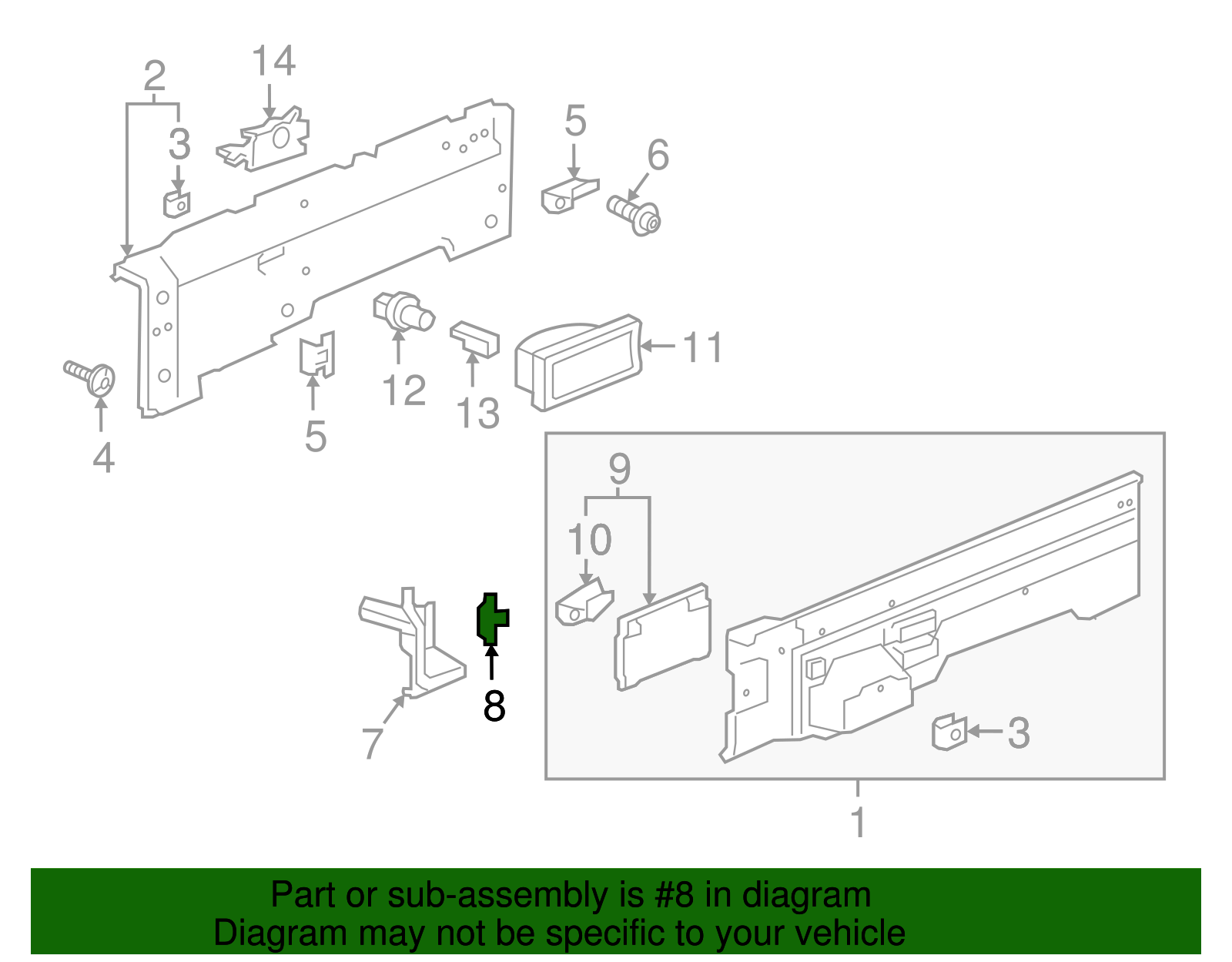 2017-2025 Honda Ridgeline Power Outlet 38520-T6Z-A01 | Retail ...