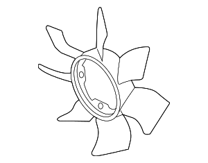 2005-2021 Nissan Fan Blade 21060-EA200 | Nissan Parts OEM