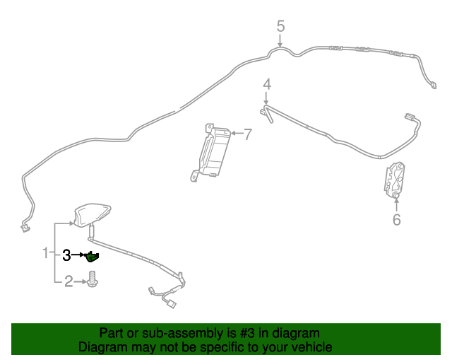 39154-TLA-A01 - Washer Capture - 2017-2020 Honda CR-V | Honda Factory Parts