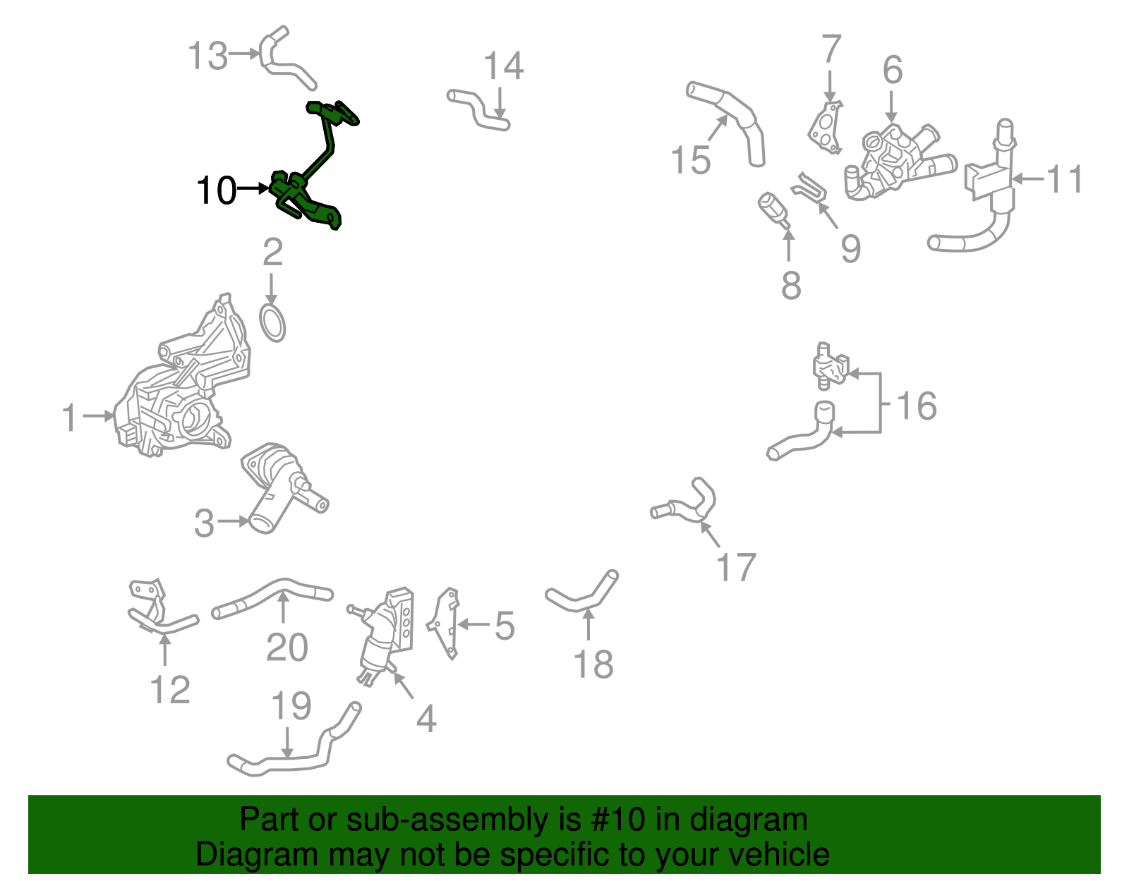 2018-2025 Toyota By-Pass Pipe 16278-25030 | Toyota Parts Center