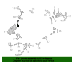 2018-2023 Toyota Engine Water Pump Housing Gasket 16325-25010 | Toyota ...