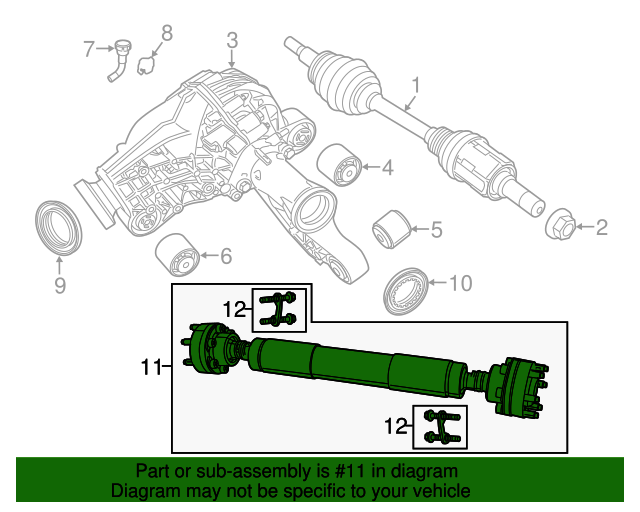 Shaft 52123627AC | TascaParts.com