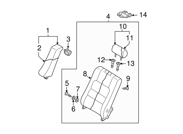 1992-2007 Mazda Handle Screw H260-88-107 | Florida Mazda Parts
