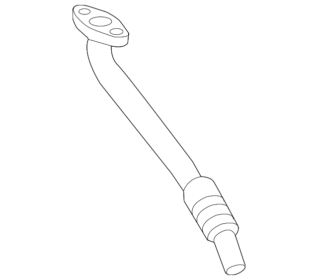 2012-2015 Mercedes-Benz Oil Return Tube 271-090-02-77 | MB Online Parts