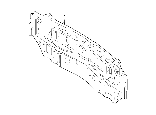 156-640-00-00 - Rear Body Panel 2015-2020 Mercedes-Benz | Mercedes-Benz ...