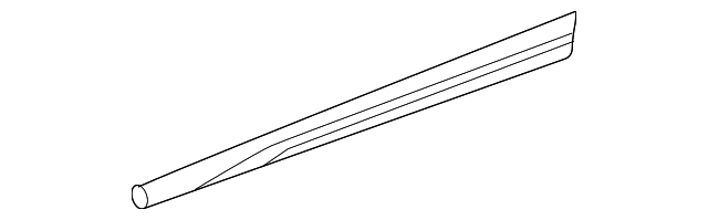 2018-2019 Nissan Kicks Molding 80870-5RB0A | QuirkParts