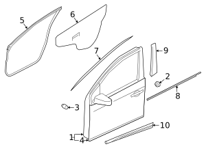 H0153-5RBMA - Outer Panel 2018-2024 Nissan Kicks | Nissan Parts ...