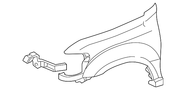 2006 Toyota Tundra Fender 53802-0C140 | Toyota Parts Center