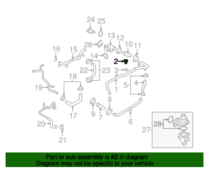 2005-2012 Audi Bleeder Valve N-904-832-04 | Audi USA Parts