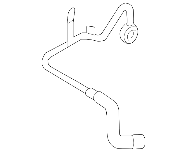 06D-121-085-C - Engine Coolant Pipe 2005-2009 Audi | Audi OEM Parts