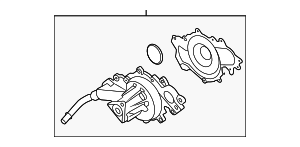 2021 Ford F-150 Water Pump ML3Z-8501-A | Online Ford Parts Catalog