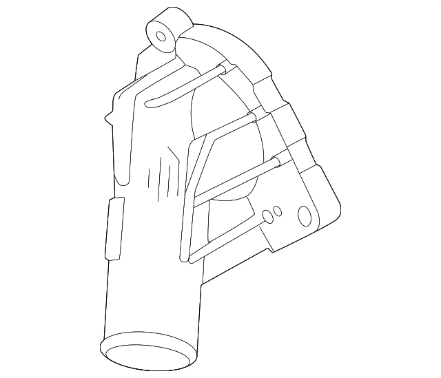 2021-2025 Ford F-150 Engine Coolant Thermostat Housing ML3Z-8592-A ...