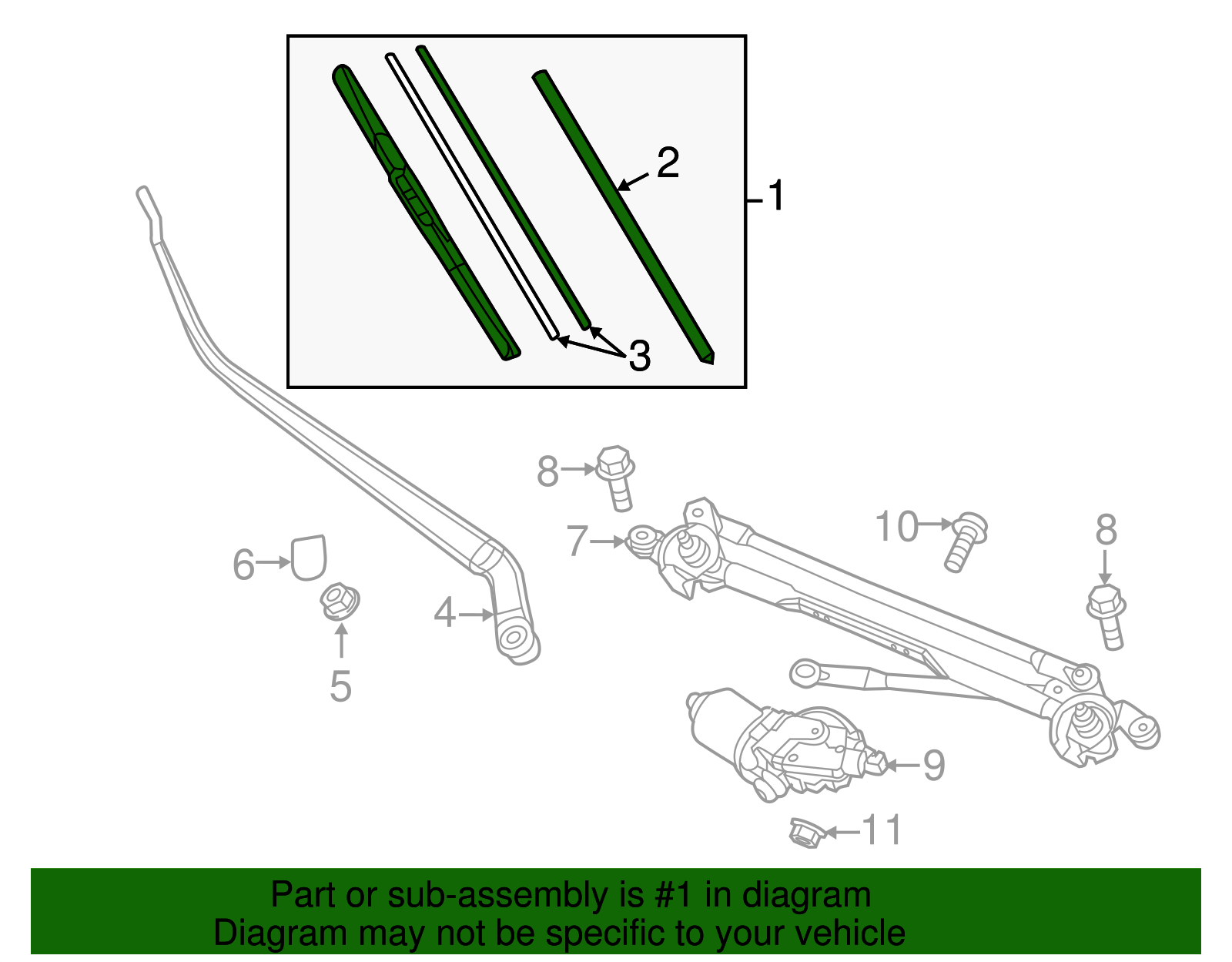 KD53-67-330 - High-Quality Wiper Blade for 2013-2017 Mazda | AutoNation ...