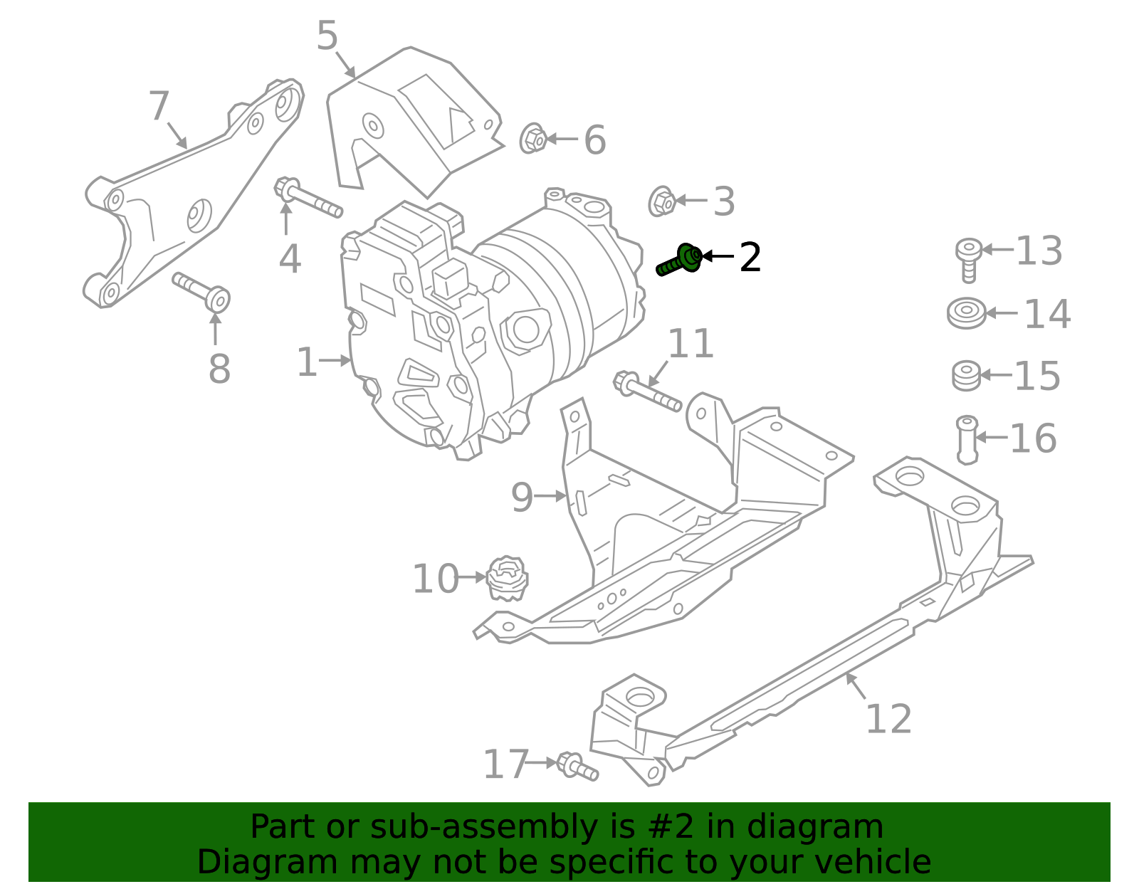N-104-144-02 - Discharge Hose Mount Bolt 2016-2025 Audi | Audi OEM Parts