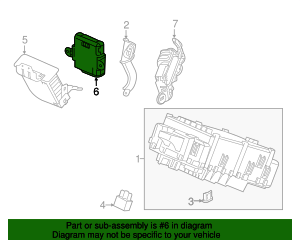 37820-5MJ-C12 - Control Module Powertrain - Genuine Honda Parts