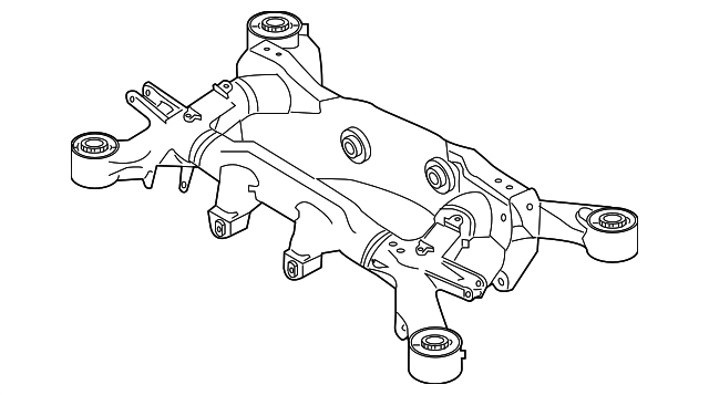 33316779789 - 2002-2008 BMW Cross-Member (33-31-6-779-789) | BMW of ...