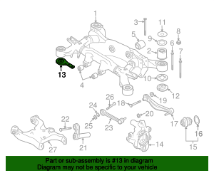 Genuine BMW 33-30-6-779-802 | Suspension Cross-Member Rod | FREE ...