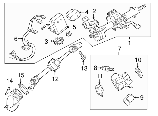 Toyota Power Steering Control Module 89650-06090 | Auto Parts