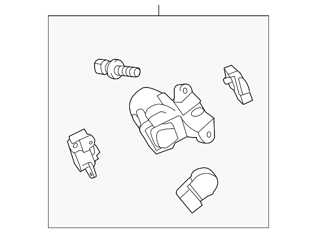 2012-2017 Toyota Camry Upper Bracket 45020-06140 | Toyota Parts