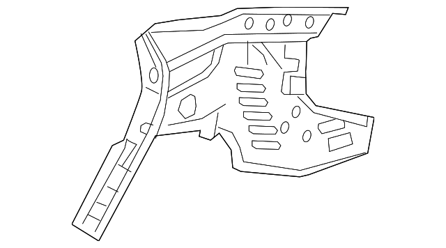04647-TBD-325ZZ - Outer Wheelhouse | Genuine Honda Parts