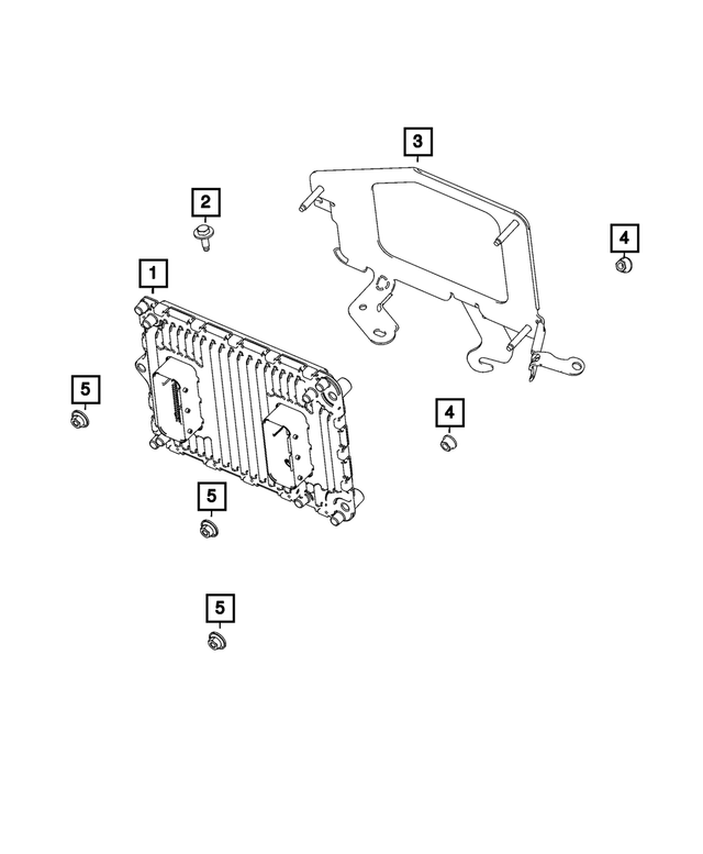 2020-2024 Chrysler Engine Controller Module 68434928AC | Mopar eStore
