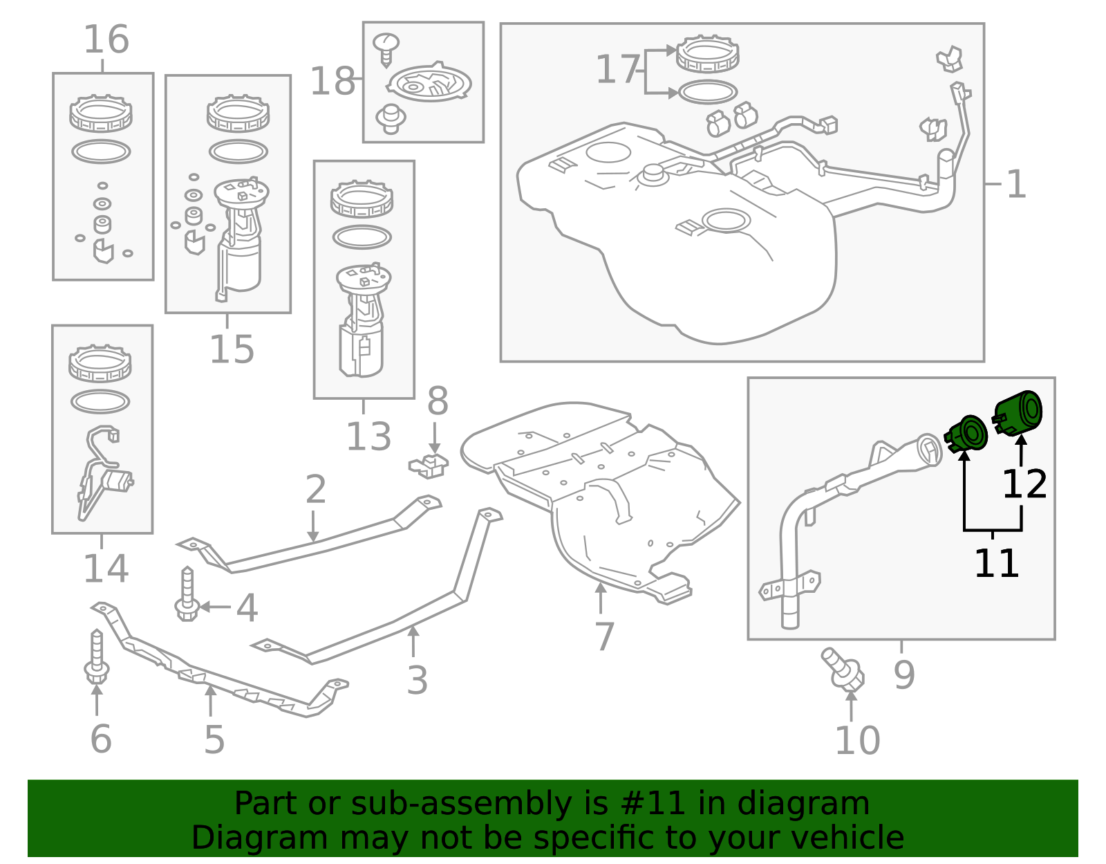17060-TG7-A10 - Fuel Tank Cap 2019-2025 Honda | Honda Parts Online
