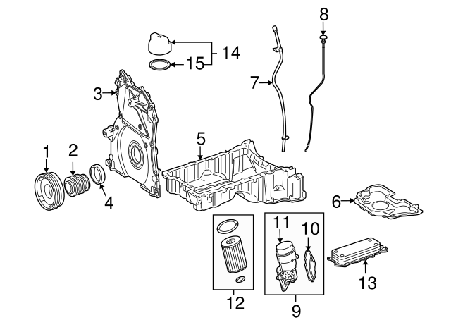 642-010-09-72 - Engine Oil Dipstick 2007-2012 Mercedes-Benz ...