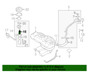 2014-2015 Hyundai Tucson Fuel Pump 31111-2W050 | OEM Parts Online